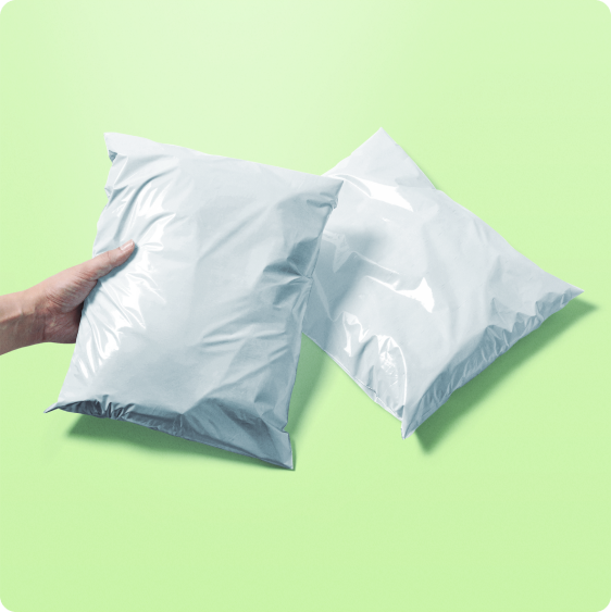 Premium-Quality Blank Poly Mailers | Arka
