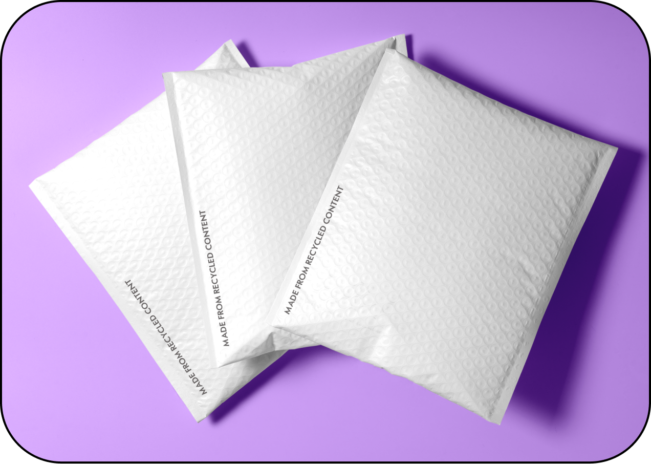Premium Recycled Bubble Mailers | Arka